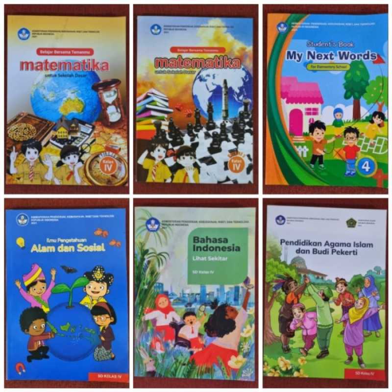Promo Buku Paket 1 Set Buku Kumer SD Kelas 4 + Matematika Lisensi ...
