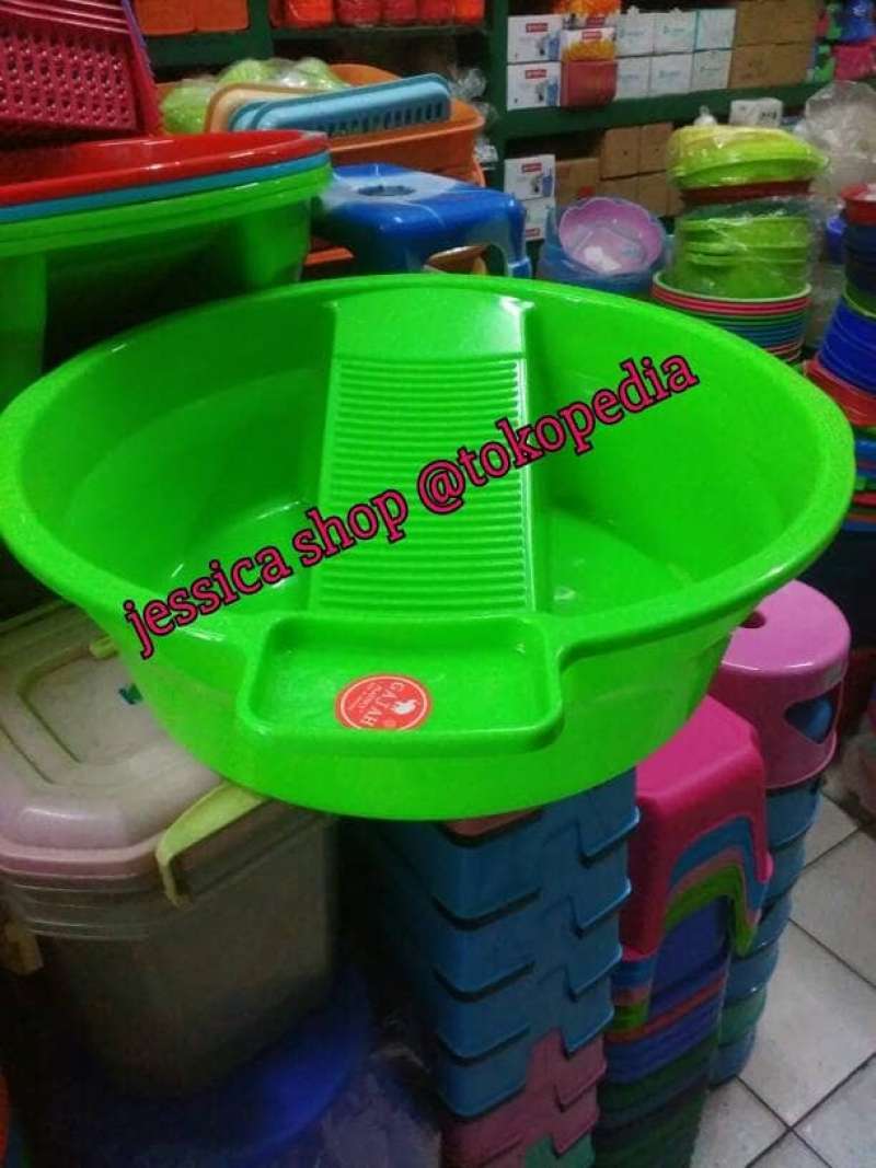 Promo Ember Cuci Baju / Bak Cucian / Ember Plastik Merk Gajah Diskon 33 ...