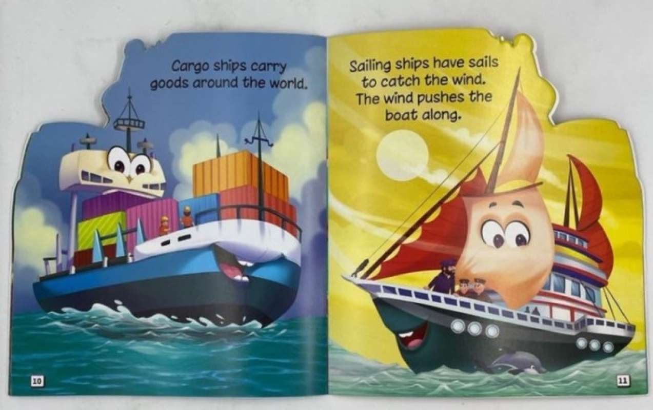 Promo All About Me Transportation Vehicles Storybook buku cerita seri ...