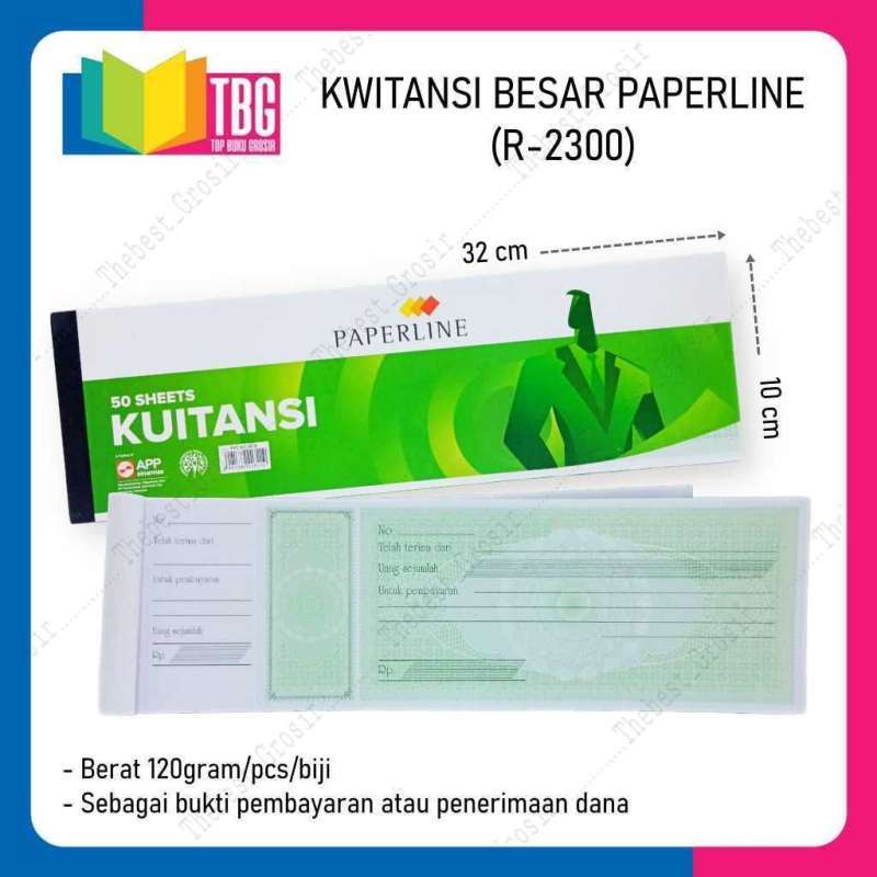 Jual Kwitansi Besar 1 Pack Original Harga Termurah Juli 2024 | Blibli