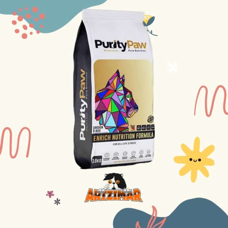 Promo PURITY PAW 2KG Chicken and Rice All Stages 2kg makanan kering ...