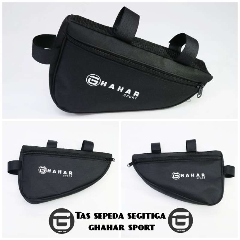 Jual Tas Frame Sepeda Segitiga Ghahar Original - Hitam Di Seller ...