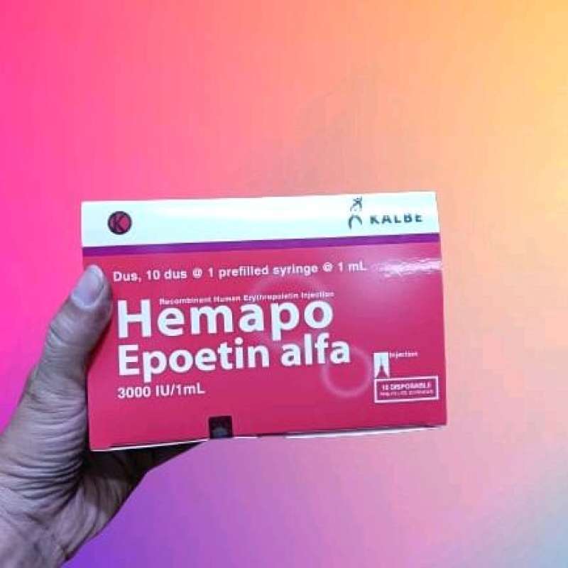 Jual Original Hemapo 3000 IU exp 2025/Box besar isi 10 pics di Seller ...