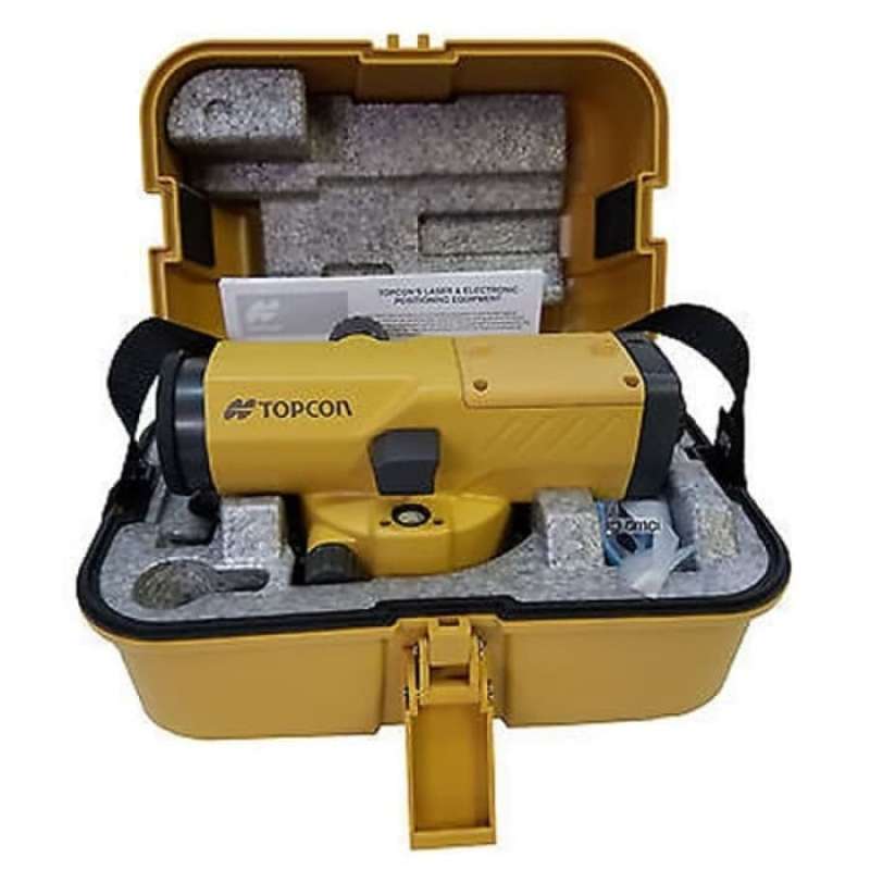 Promo Waterpass -auto Level Topcon At-b4a Komplite Set Diskon 23% Di ...