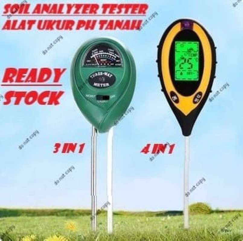 Promo Digital Soil Analyzer 4 In 1 Alat Ukur Ph Tanah Diskon 23% Di Seller Cv Kinesia ...