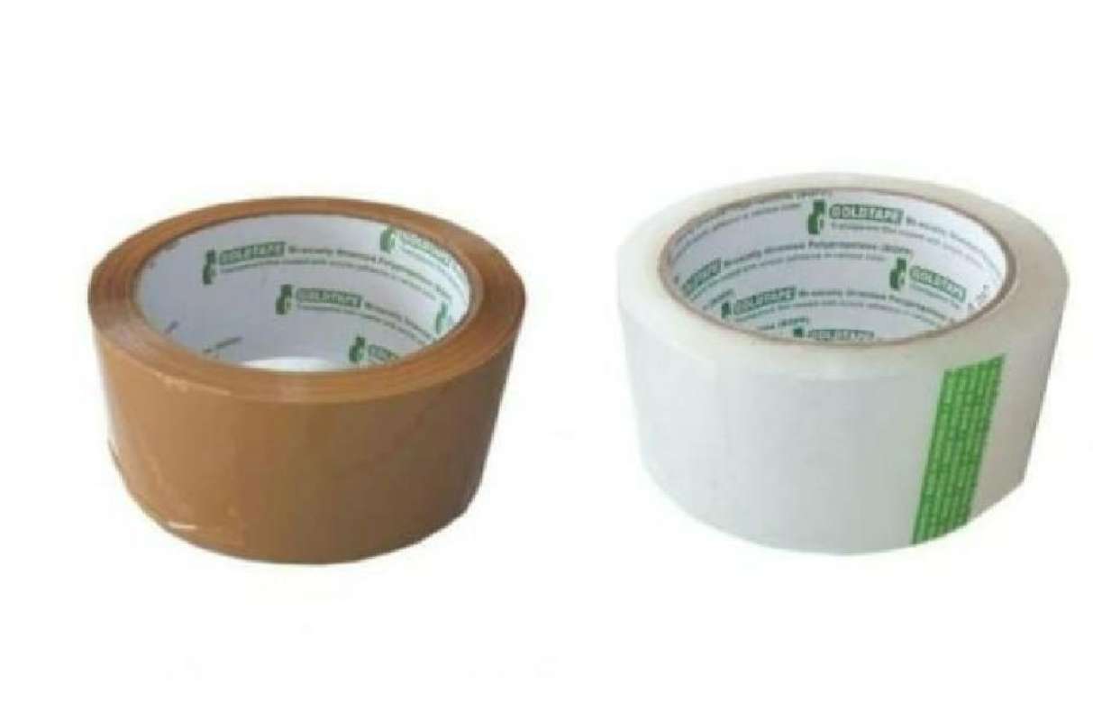 Jual Lakban Bening / Coklat Goldtape 2 48mm - Coklat Di Seller Goshen ...