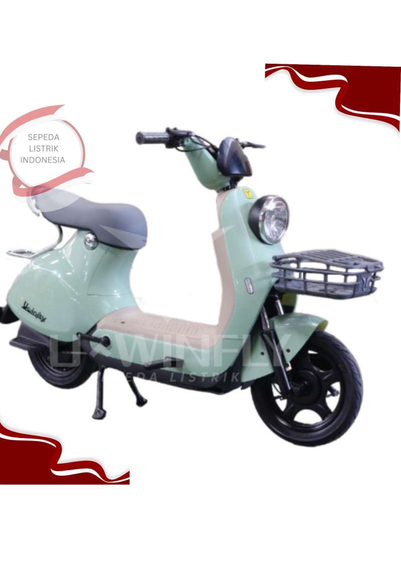 Promo Sepeda Listrik Uwinfly R8S 48 Volt / 12 Ah - Pink Diskon 17% di ...