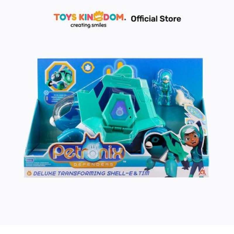 Promo Alpha Group Robot Petronix Defenders Deluxe Transforming Shell-E ...