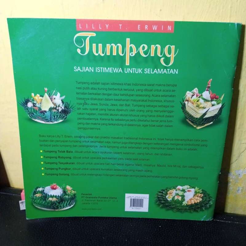 Jual majalah resep tumpeng sajian istimewa untuk selamatan 61 hal di ...