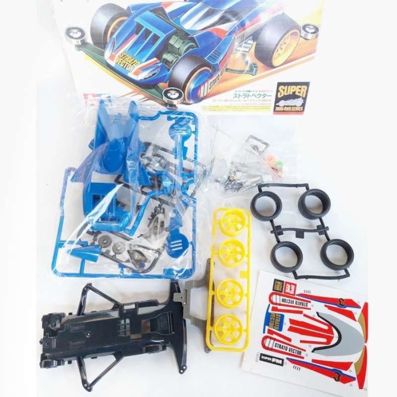Promo Rep. Tamiya Mini 4wd Merk Aa Strato Vector Super Fm Chassis ...