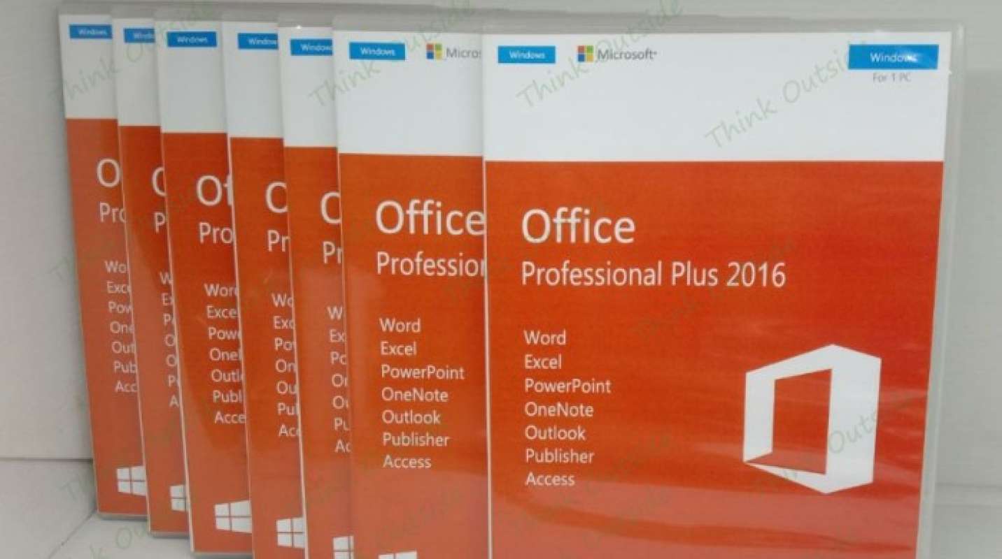 Promo Office2016 ProProfessional Plus Original Produk Key COA DVD Box ...