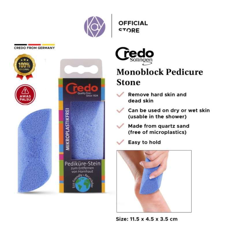 Jual Credo Monoblock Pedicure Stone / Callus Remover Alat Pedicure Di ...
