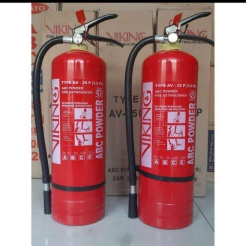 Promo Apar viking 3,5 kg abc powder type av-35 p pemadam api Diskon 23% ...