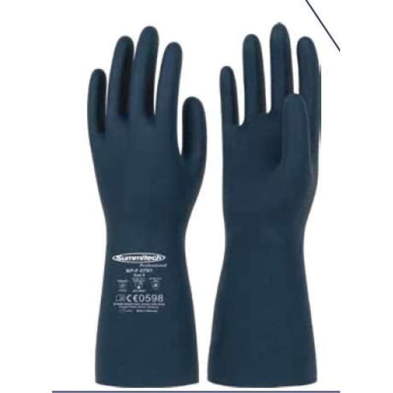 Promo Summitech Np-f-07 Chemical Resistance Gloves Sarung Tangan Diskon ...