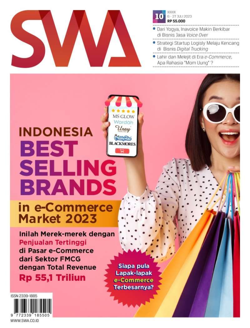 Promo majalah swa edisi 10/2023 Indonesia Best Selling Brands Diskon 23% di Seller Faika ...