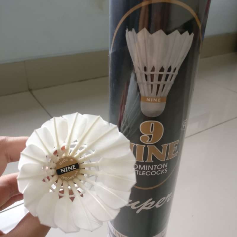Jual Kok Nine Bulutangkis/ Badminton Shuttlecocks Nine Hitam Di Seller ...