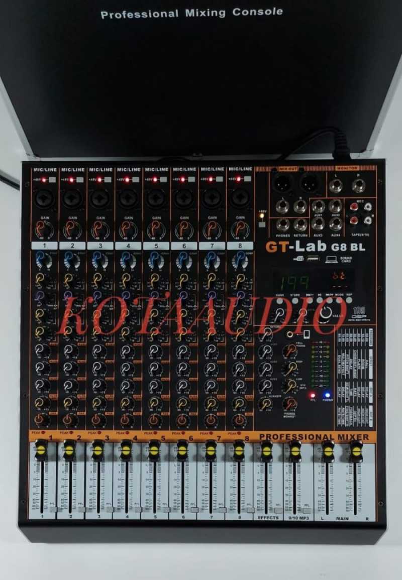 Promo Mixer Audio GT LAB G8BL / GT LAB G8 BL By RDW 8 Diskon 23% di ...