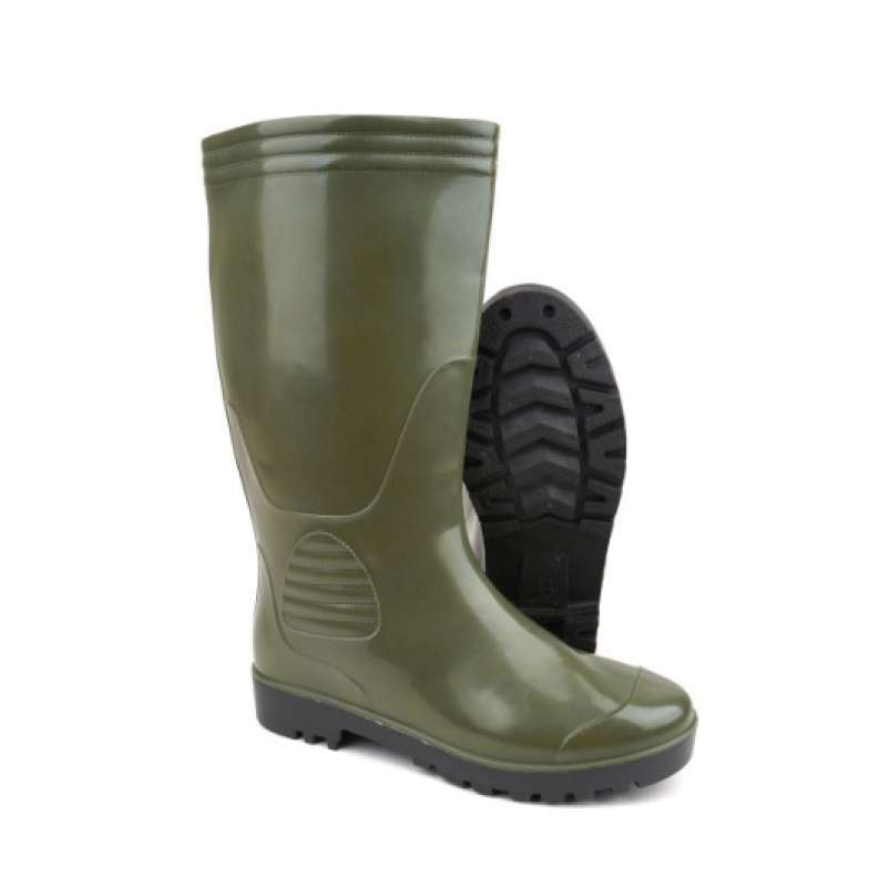 Jual Sepatu Boot Hijau Safety Karet Tinggi Charlie 38-44 - 39 di Seller ...