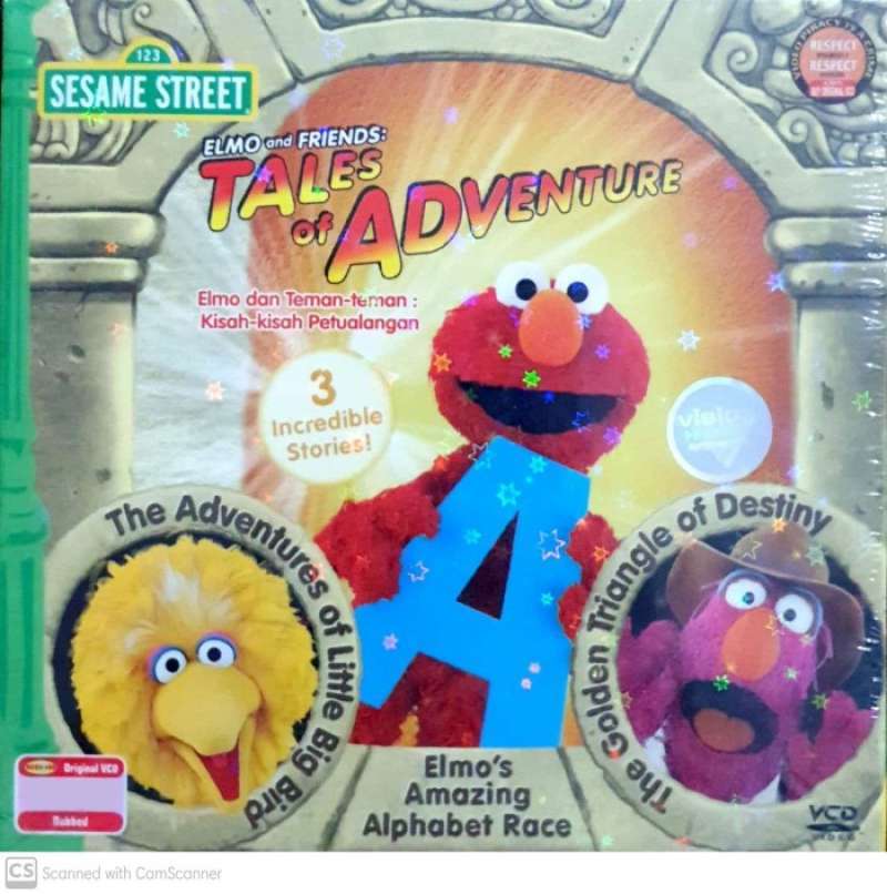 Promo Sesame Street Elmo And Friends: Tales Of Adventure | Vcd Diskon ...