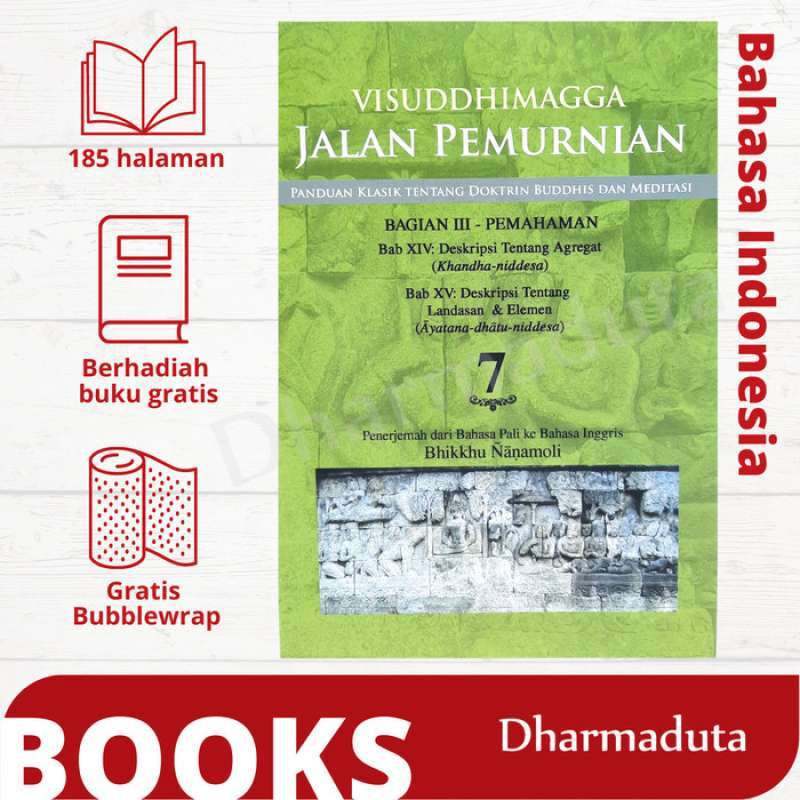Promo Visuddhimagga Jalan Pemurnian 7 Buku Kitab Suci Agama Buddha ...