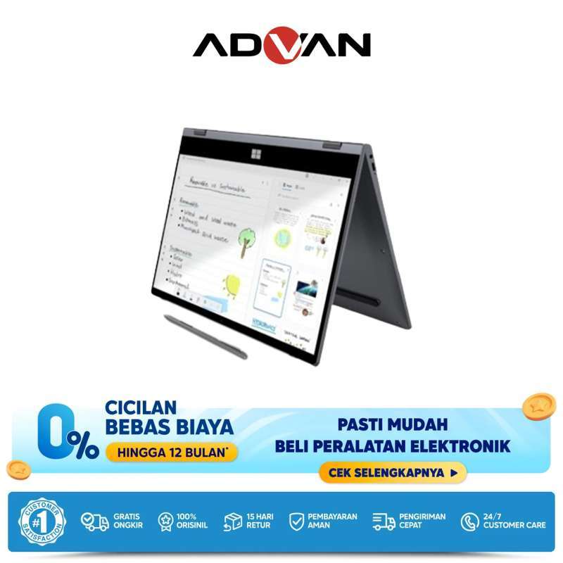 Jual ADVAN 360 Stylus 2in1 Core i5-1035G7 RAM 8GB 256GB 512GB SSD 14 ...