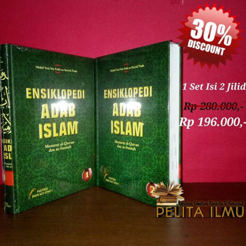 Promo Buku Ensiklopedi Adab Islam Menurut Al-Quran Dan As-Sunnah 1 Set ...