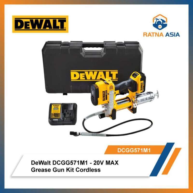 Jual Dewalt Dcgg571 Grease Gun 18v Cordless 20v Max Dcgg571m1-qw Di ...