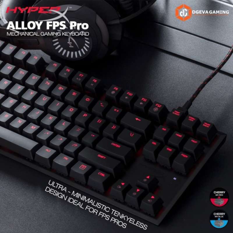 Promo HyperX Alloy FPS Pro TKL Mechanical Gaming Keyboard Diskon 23% di ...