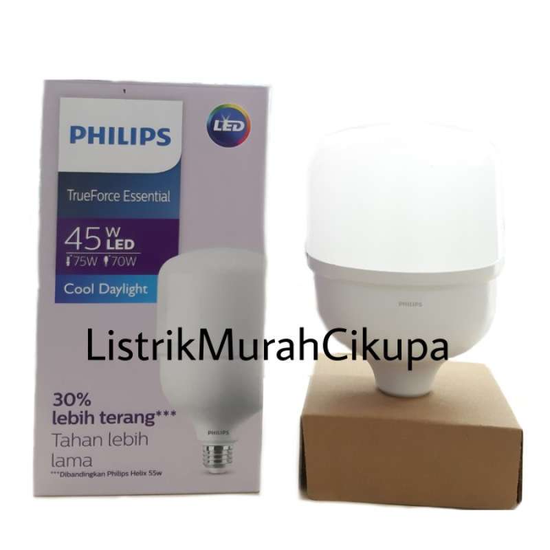 Promo Philips Lampu Led Trueforce Essential Philips Tforce 45w 45 Watt ...