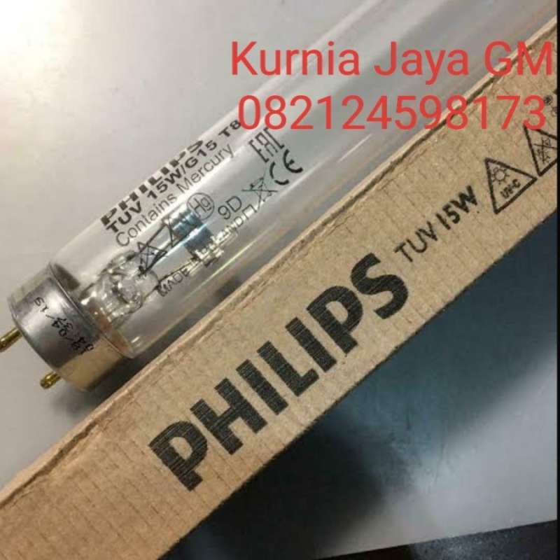 Promo Philips Lampu Tl Uvc 15watt Germicidal / Uvc Sterilizer 15w Refill Diskon 27% Di Seller ...