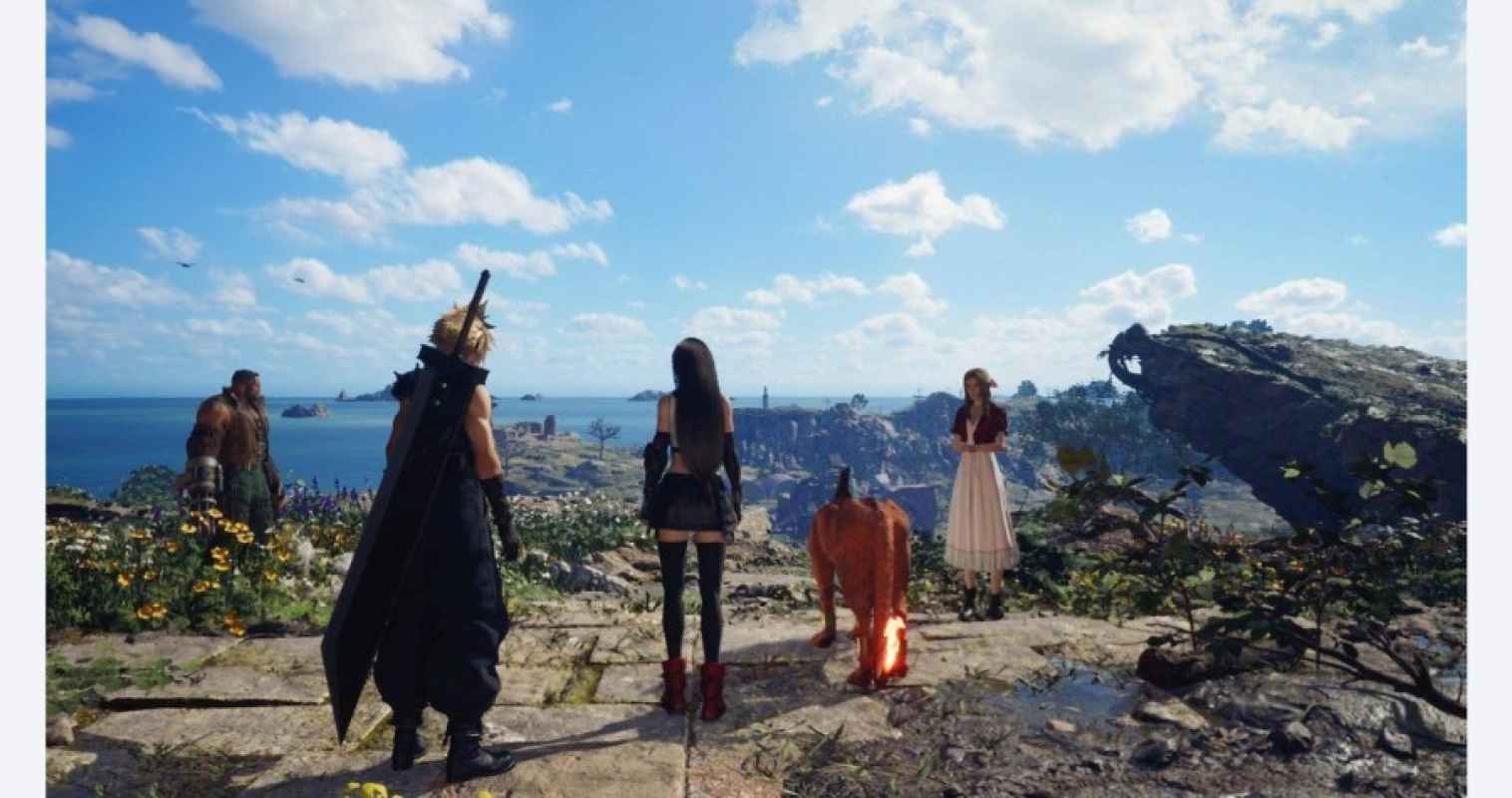 Promo Ps5 Final Fantasy Vii Rebirth / Ff 7 Rebirth/ Final Fantasy 7 ...