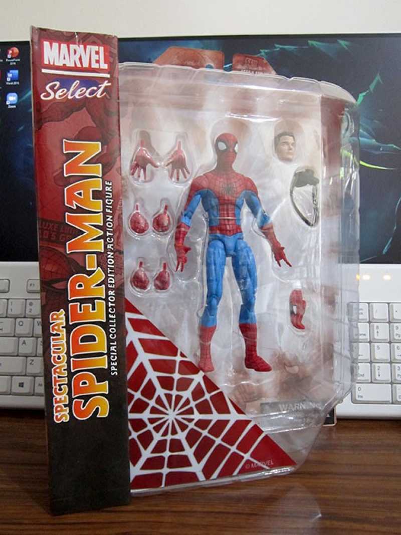 Promo MARVEL SELECT SPECTACULAR SPIDER-MAN ACTION FIGURE - LUTOFIA ...