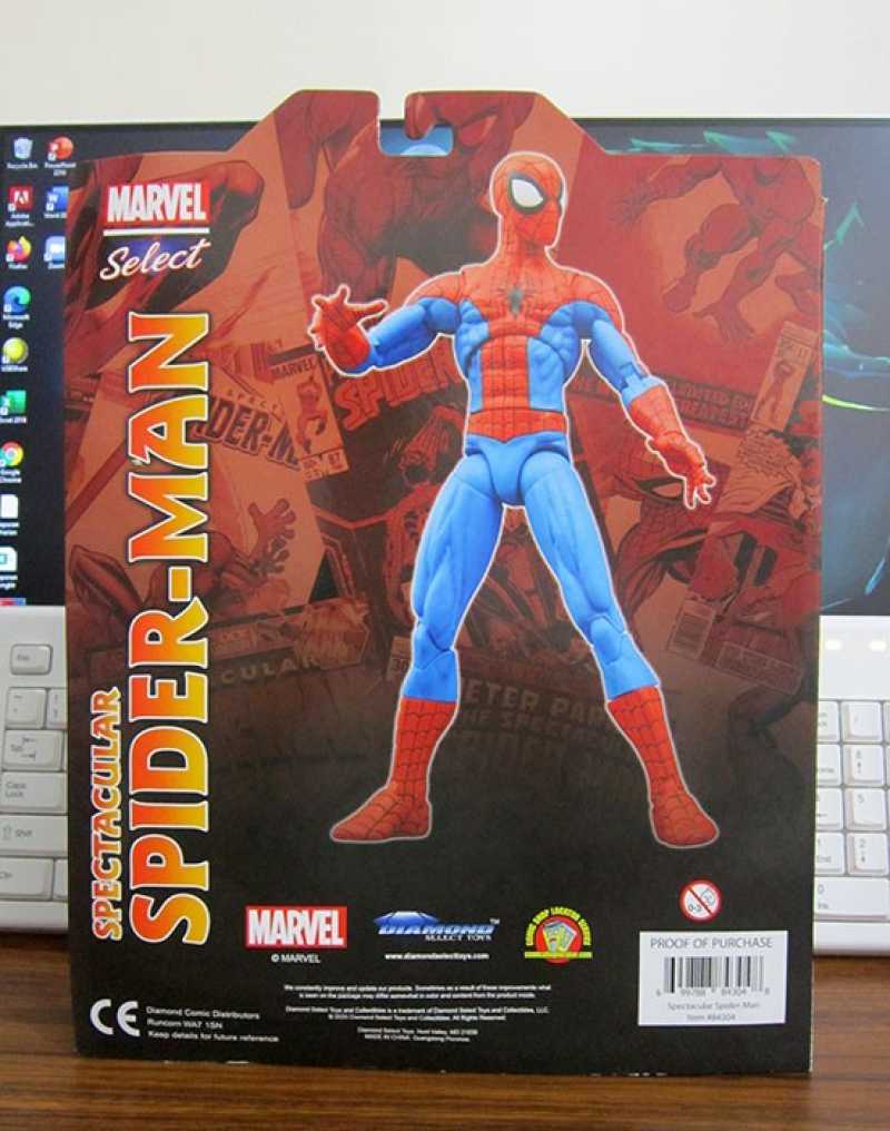 Promo MARVEL SELECT SPECTACULAR SPIDER-MAN ACTION FIGURE - LUTOFIA ...