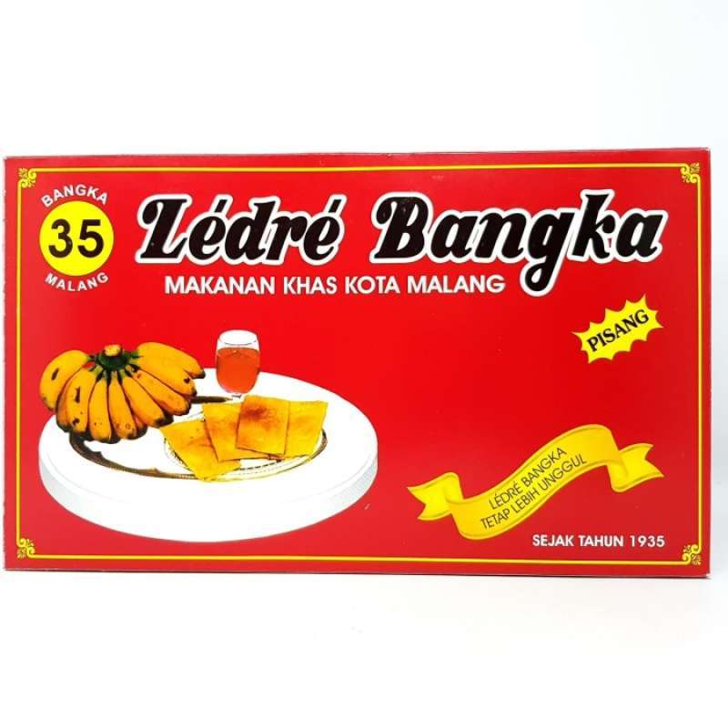 Promo 35 LEDRE BANGKA ISI 5 PAK X 10 LEMBAR | KRIPIK PISANG OPAK KHAS ...