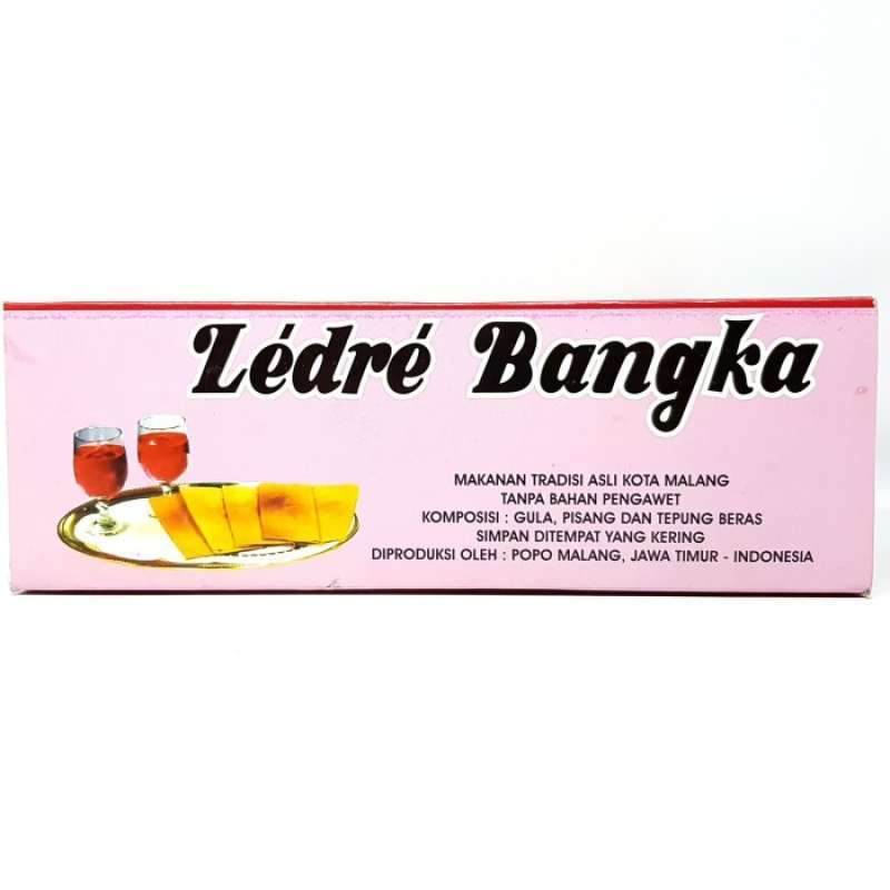 Promo 35 LEDRE BANGKA ISI 5 PAK X 10 LEMBAR | KRIPIK PISANG OPAK KHAS ...