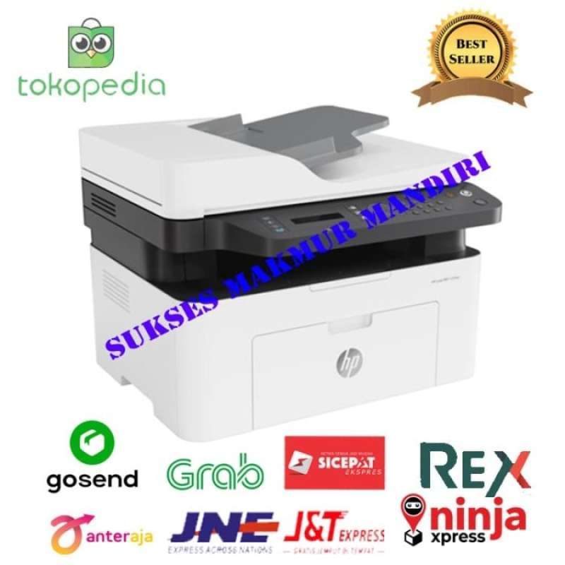 Promo 100% Produk Ori Printer Hp Laser 137Fnw Hp Mfp M137Fnw Wifi Hp ...
