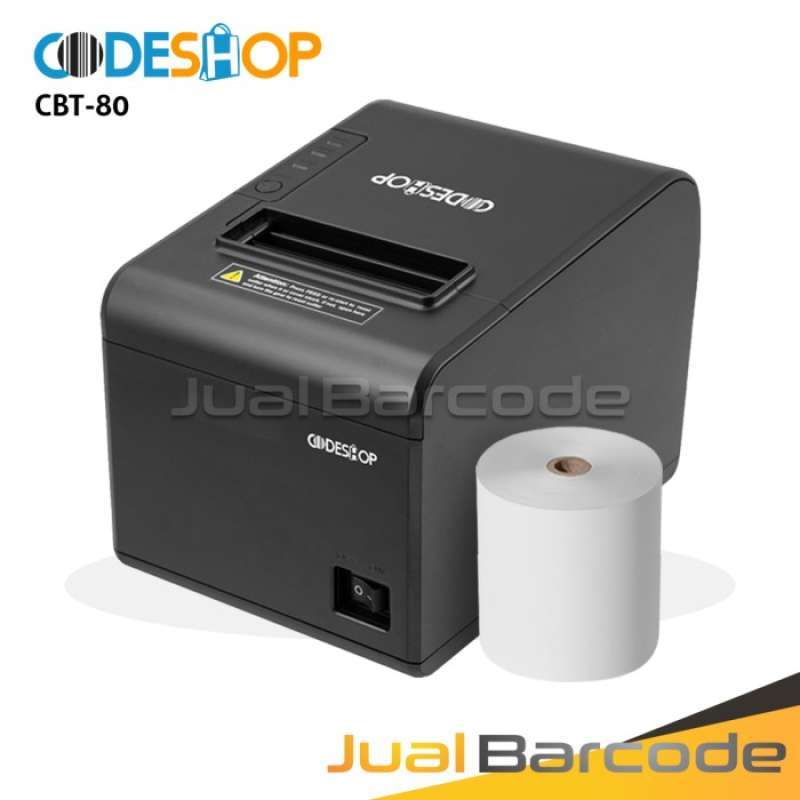 Promo 100% Produk Ori Printer Kasir Thermal Codeshop Cbt80 Cetak Struk ...