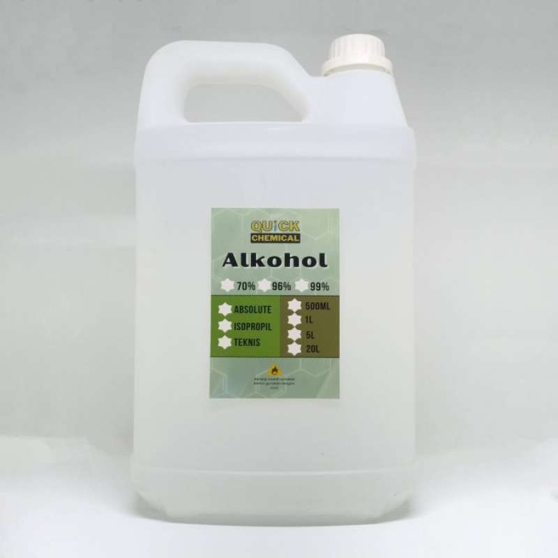 Promo Isopropyl alkohol - IPA 99% 5 liter Diskon 33% di Seller danmart ...