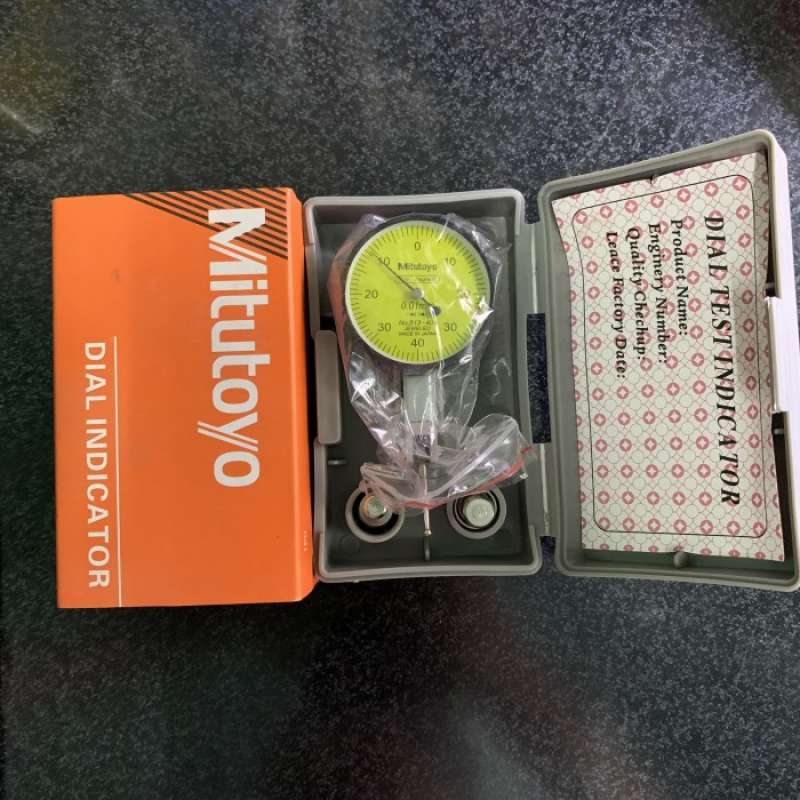 Promo Dial Indicator Mitutoyo Diameter 40 Mm Indikator Presisi 0.01 Mm Baru Diskon 23% Di Seller ...