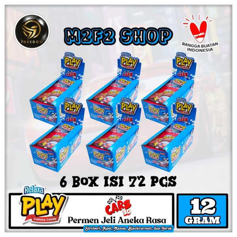 Promo Relaxa PLAY Gummy Candy | Permen Jelly Sachet - 12 gr (Kemasan 6 ...