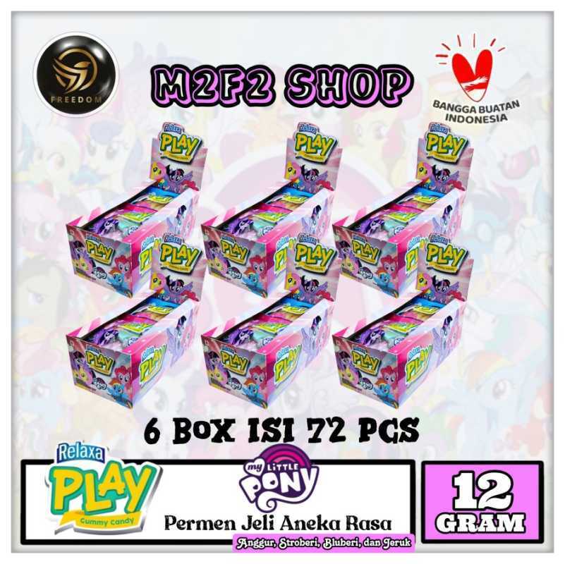 Promo Relaxa PLAY Gummy Candy | Permen Jelly Sachet - 12 gr (Kemasan 6 ...