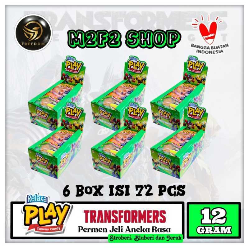Promo Relaxa PLAY Gummy Candy | Permen Jelly Sachet - 12 gr (Kemasan 6 ...