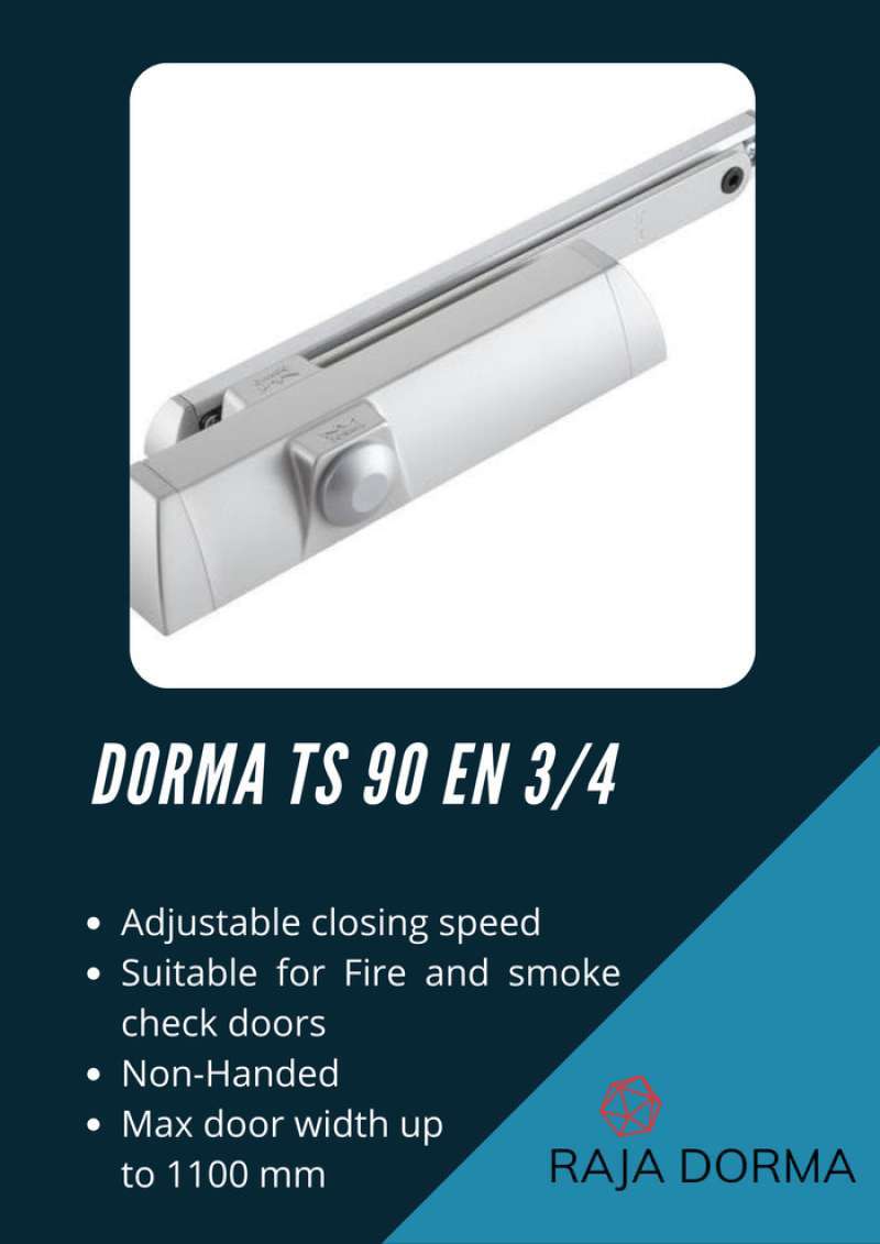 Promo Dorma Door Closer TS 90 EN 3/4 Non Hold Open dormakaba TS90 EN3/4 NHO Diskon 33% di Seller ...