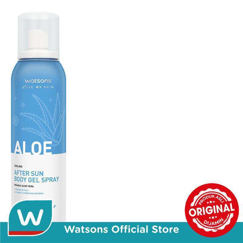 Jual Watsons Aloe Cooling After Sun Body Gel Spray 90ml Di Seller ...