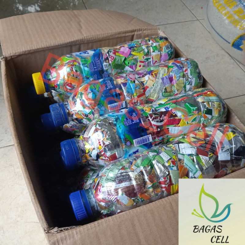 Jual Ecobrick Ekobrik Ecobrik Ekobrik Daur Ulang Botol Aqua Vit Le ...