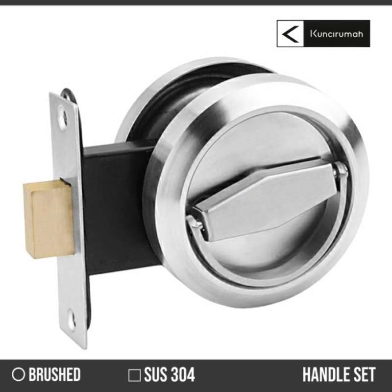 Promo Invisible Hidden handle Lock / Kunci pintu kamar mandi Diskon 23% ...