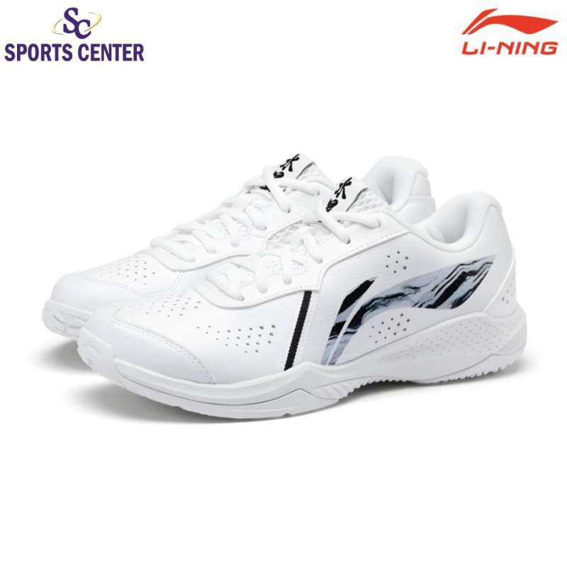 Promo New Limited Sepatu Badminton Lining Thunder Lite Ayts020-7 White ...