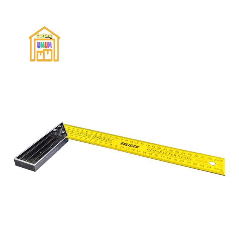 Promo Penggaris Siku Meter Alat Ukur Dimensi 12 Inch Soligen Diskon 23% ...