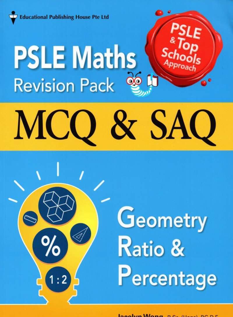 Promo Psle Maths Revision Pack Mcq & Saq - Geometry, Ratio & Percentage ...
