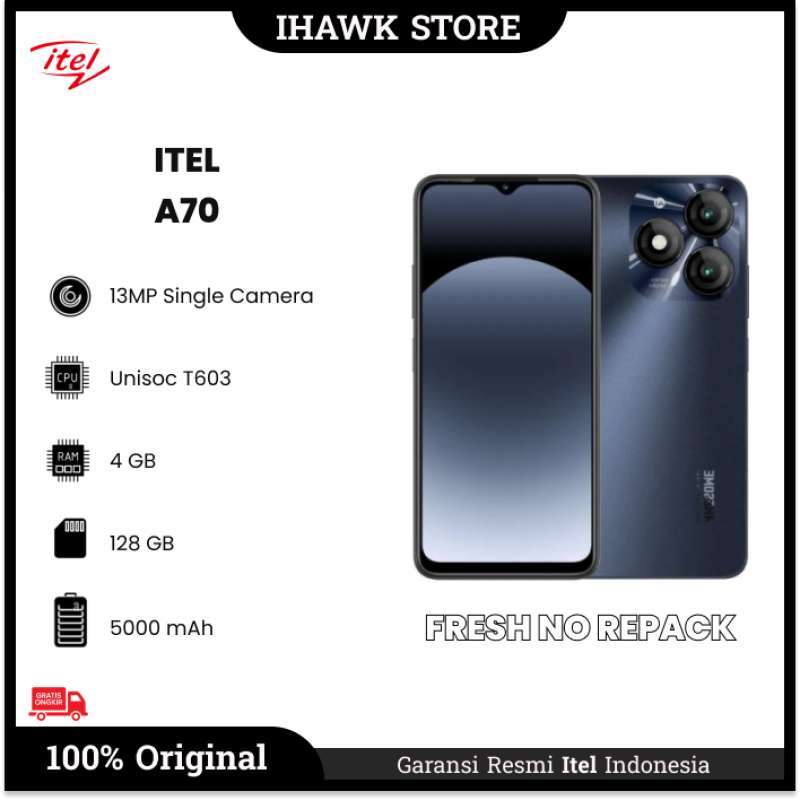 Jual Itel A70 5 3 128 Spesifikasi Original, Murah & Diskon Harga ...